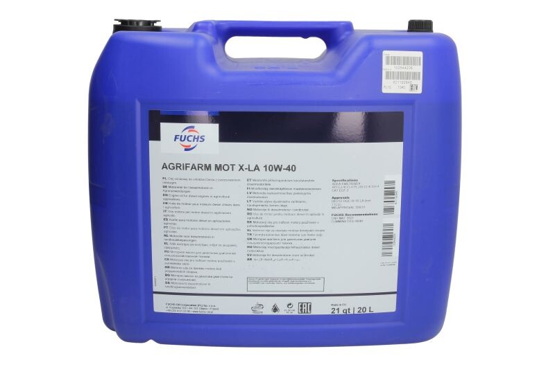 mootoriõli AGRIFARM (20L) SAE 10W40 AGRIFARM MOT XLA - Autokaubad24.ee